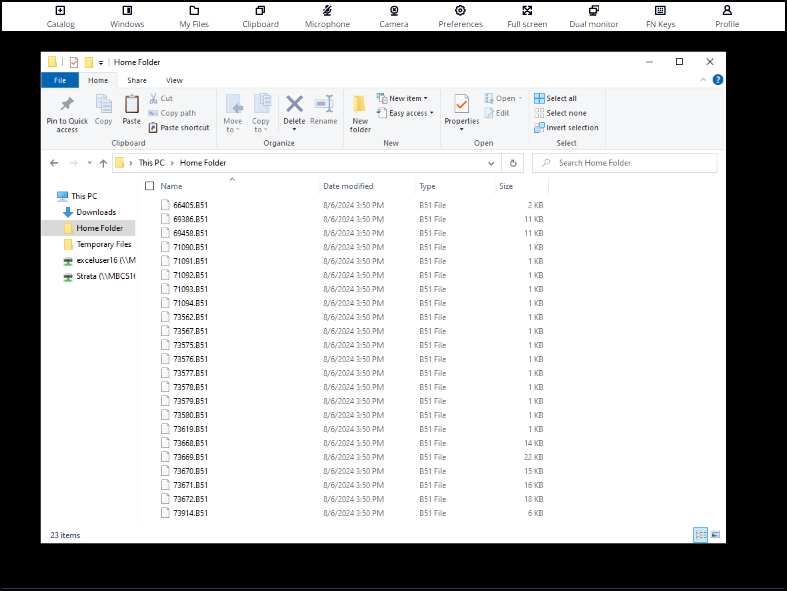 AppStream - How to use My Files to upload, download, and move files